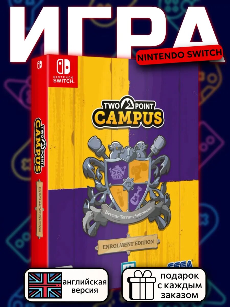 Игра Two Point Campus Enrolment Edition, для Nintendo Switch, английская версия
