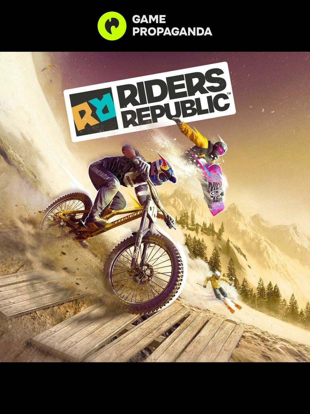 Игра Riders Republic Deluxe Edition PS4, PS5 + 151 TRY на баланс PSN. Турция. Цифровая версия
