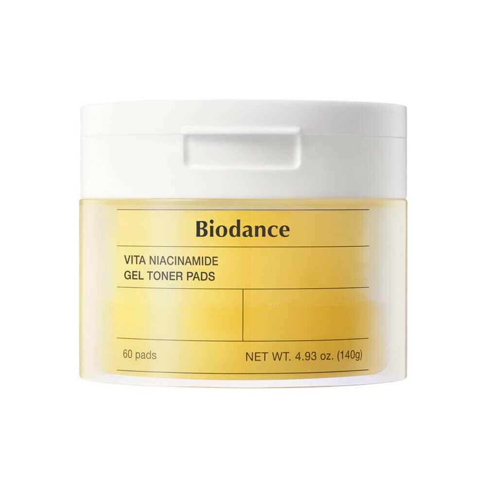 Biodance Гелевые тонер-пэды с ниацинамидом Biodance Vita Niacinamide Gel Toner Pads 60 шт. (140 г)
