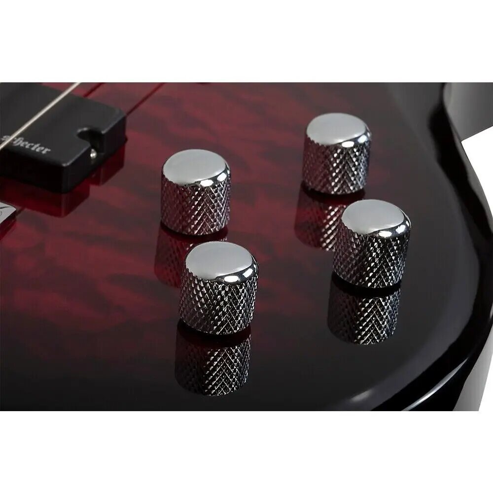 Бас-гитара Schecter C-4 Plus See-Thru Cherry Burst — фото 1