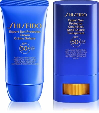Набор уходовой косметики Shiseido Expert Sun Protector, spf 50+, 50 мл + 20 г