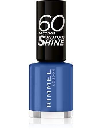 Лак для ногтей Rimmel 60 Seconds Super Shine, 828 Danny Boy Blue, 8 мл