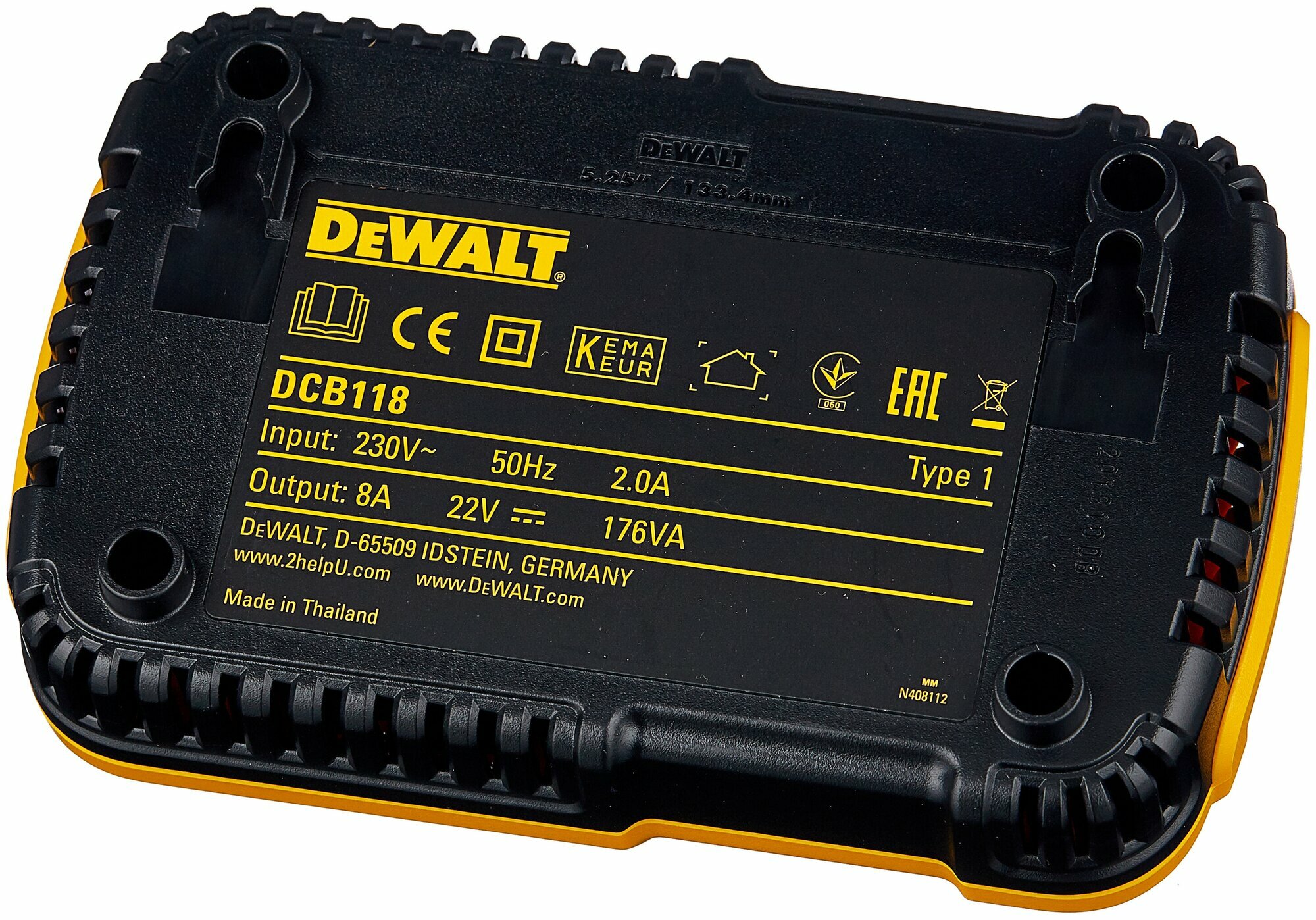 Зарядное устройство DeWalt DCB118 — фото 1