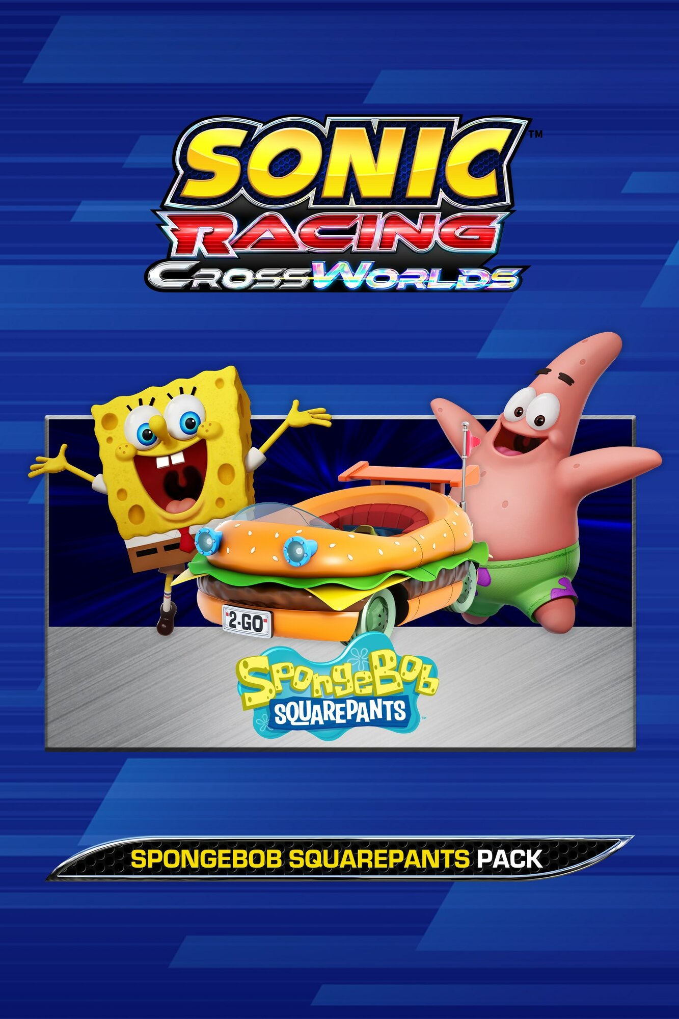 Sonic Racing: CrossWorlds - SpongeBob SquarePants Pack — дополнение (DLC) для Xbox / Microsoft Store · Xbox One, Xbox Series X|S · цифровой ключ · нужна базовая игра