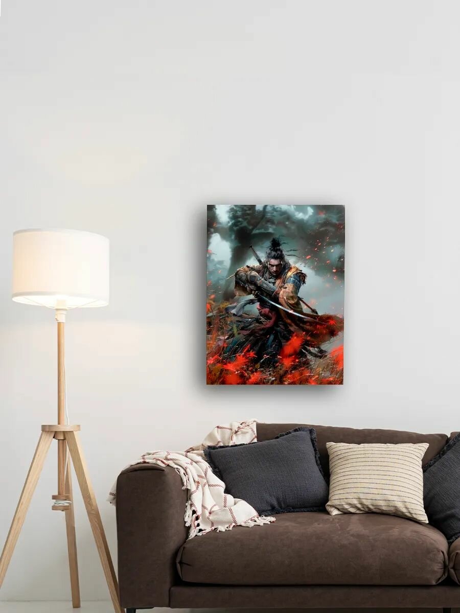 Постеры на стену Sekiro , плакат 1шт, А4 размер. — фото 1