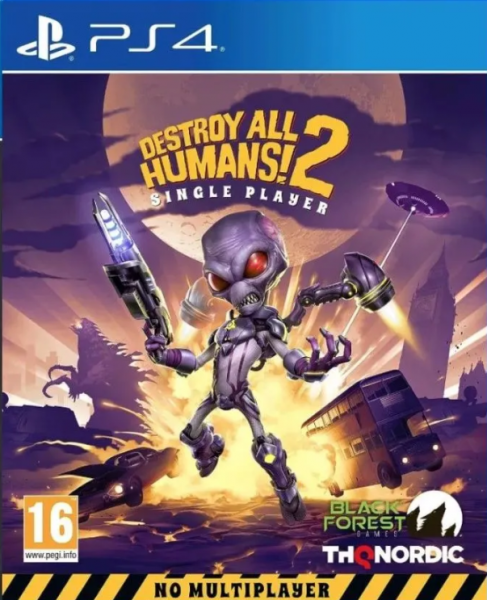 Видеоигра Sony Destroy All Humans! 2 - Reprobed Для PS4, оригинал