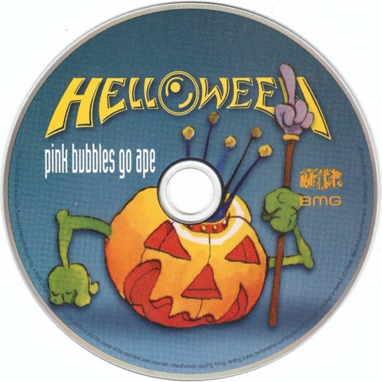 Музыка CD Helloween - Pink Bubbles Go Ape — фото 1