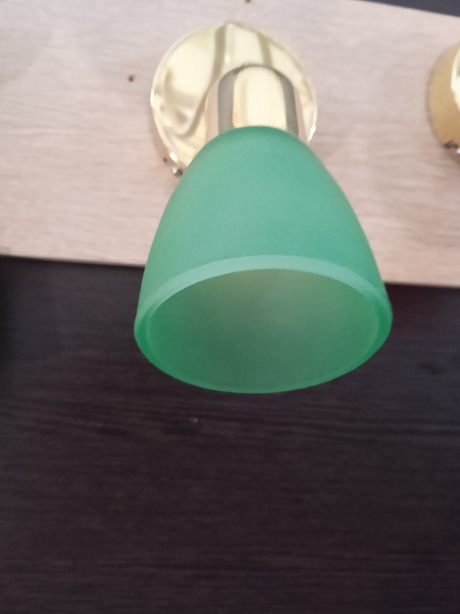 Спот LuceSolara 5043/1PA E14*40W Green спот