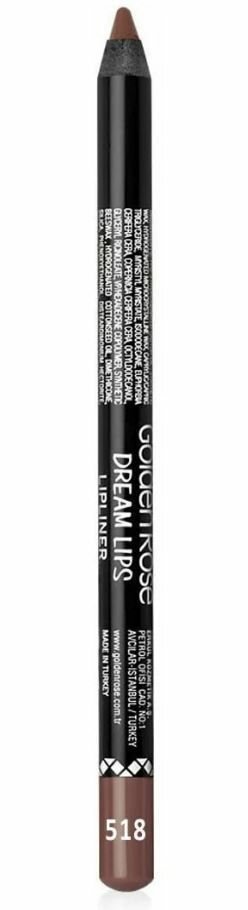 Golden Rose Карандаш для губ "Dream Lips Lipliner", тон 518