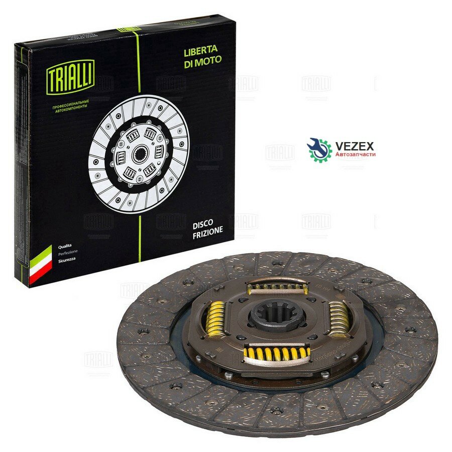 TRIALLI FD394 Диск сцепления ГАЗ (умз 4216) FD394