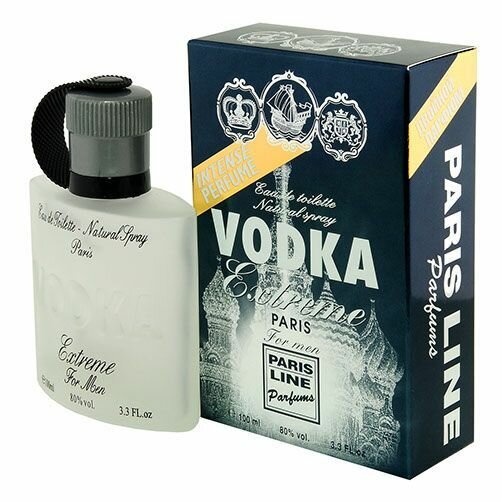 Paris Line Parfums Туалетная вода мужская Vodka "Extreme"