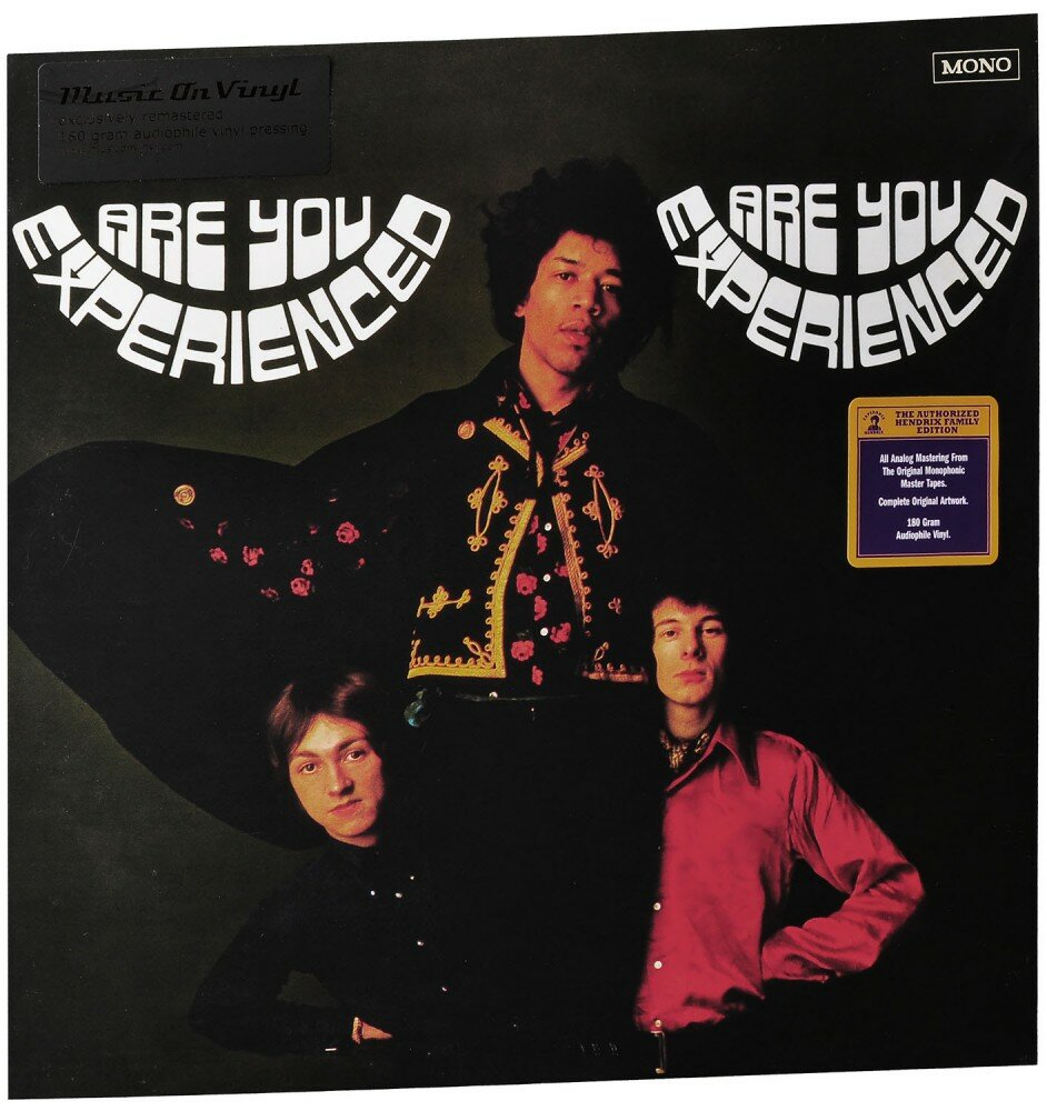 Виниловая пластинка The Jimi Hendrix Experience. Are You Experienced (LP, винил, черный) (Картонный конверт)