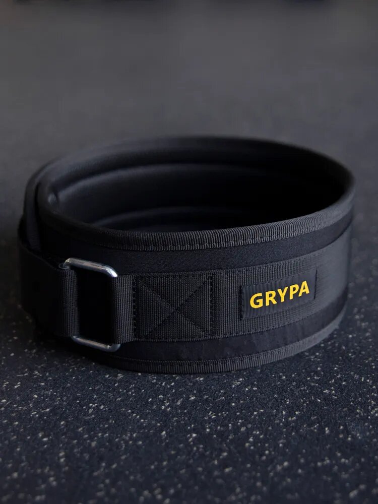 Пояс атлетический GRYPA размер L черный