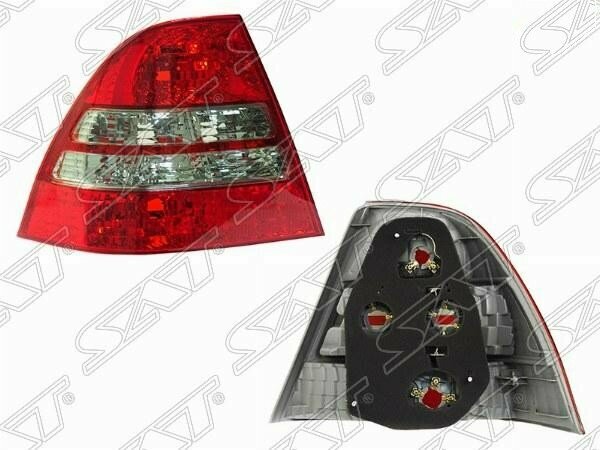 Фонарь задний SAT ST-212-19G1L Toyota Corolla E120 02-04 / Corolla JPN E120 02-04 левый