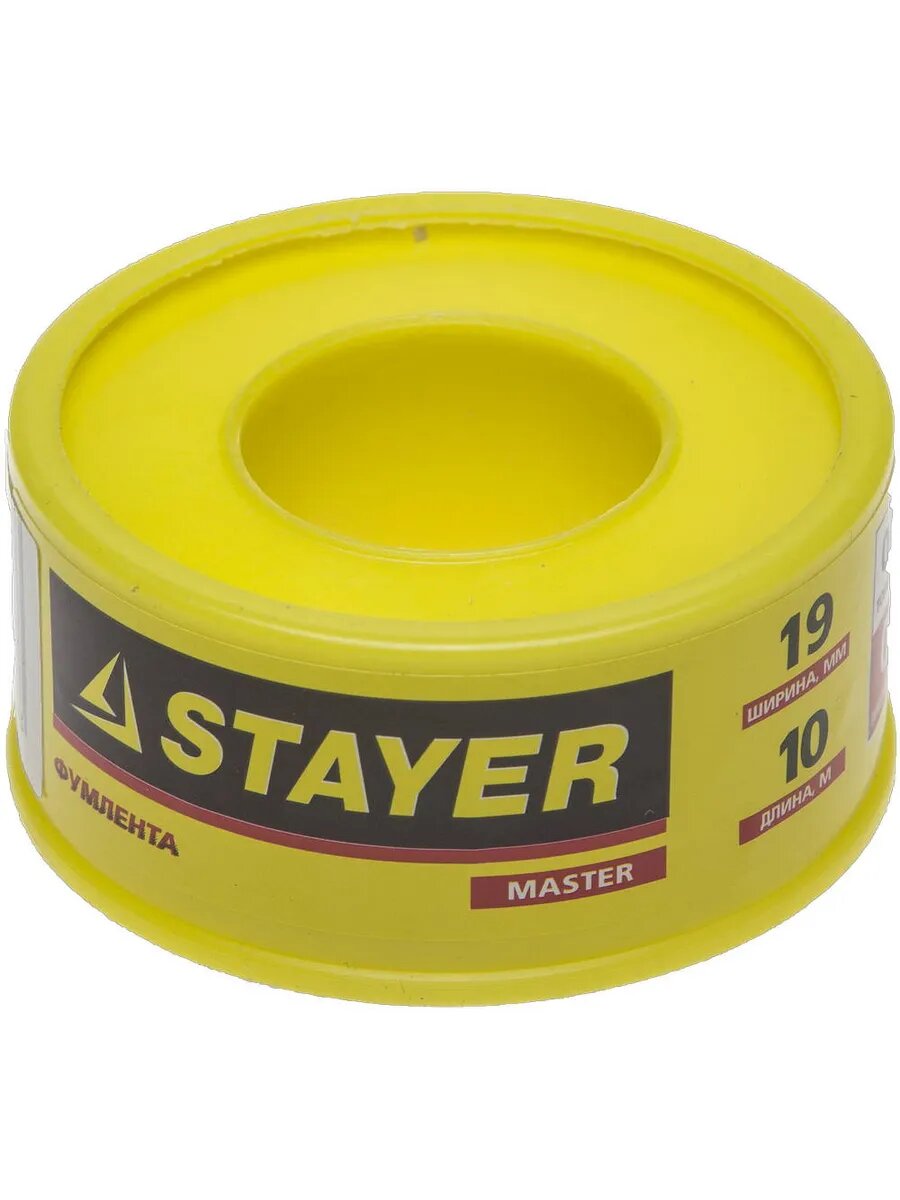 STAYER 0.075 мм х 19 мм х 10 м, 0.40 г/см3, ФУМ лента (