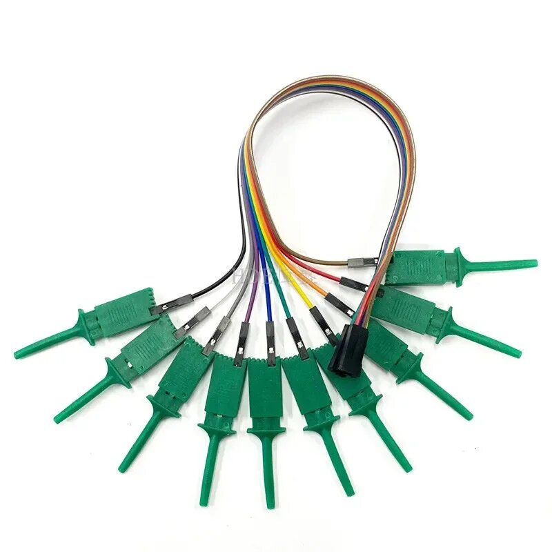 Тестовые крючки Male 30CM, Green10PIN