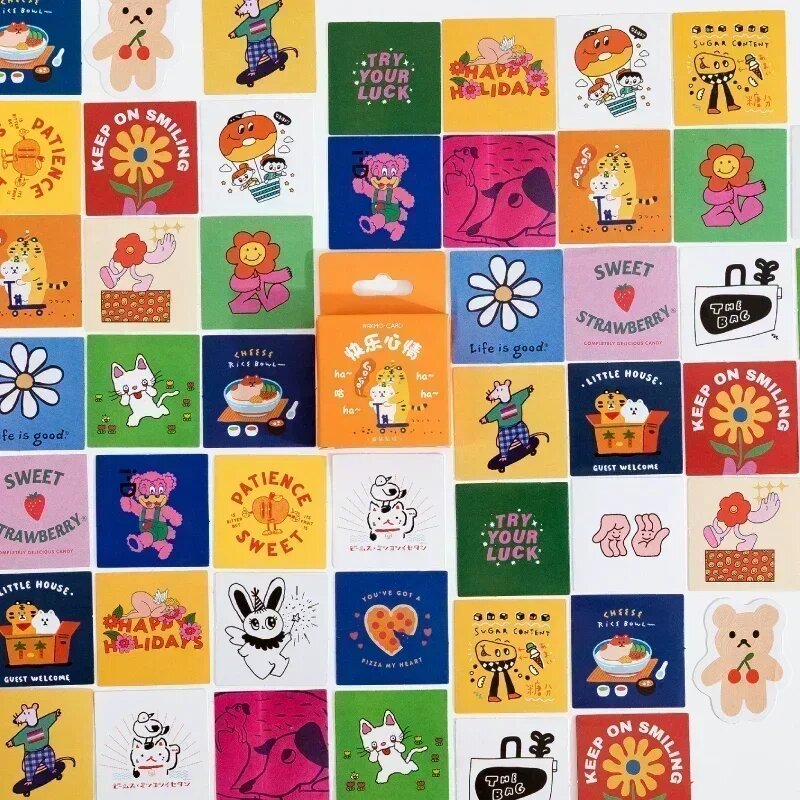 Наклейки декоративные мини 46pcs19, набор 45/46 шт.