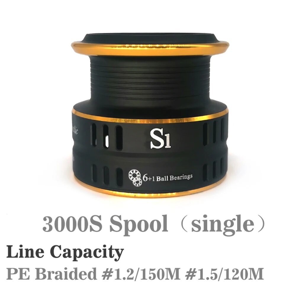 Castfanatic S1 Безынерционная катушка для спиннинга 2000/3000/4000 3000S SPOOLS
