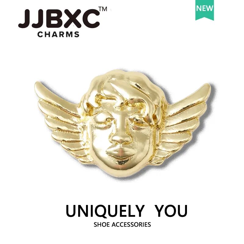JJBXC шарм, металлическая пряжка для обуви, аксессуары для обуви, мама, морская звезда, авокадо, цепочка кролика, голова льва, сделай сам, модные аксессуары для обуви
