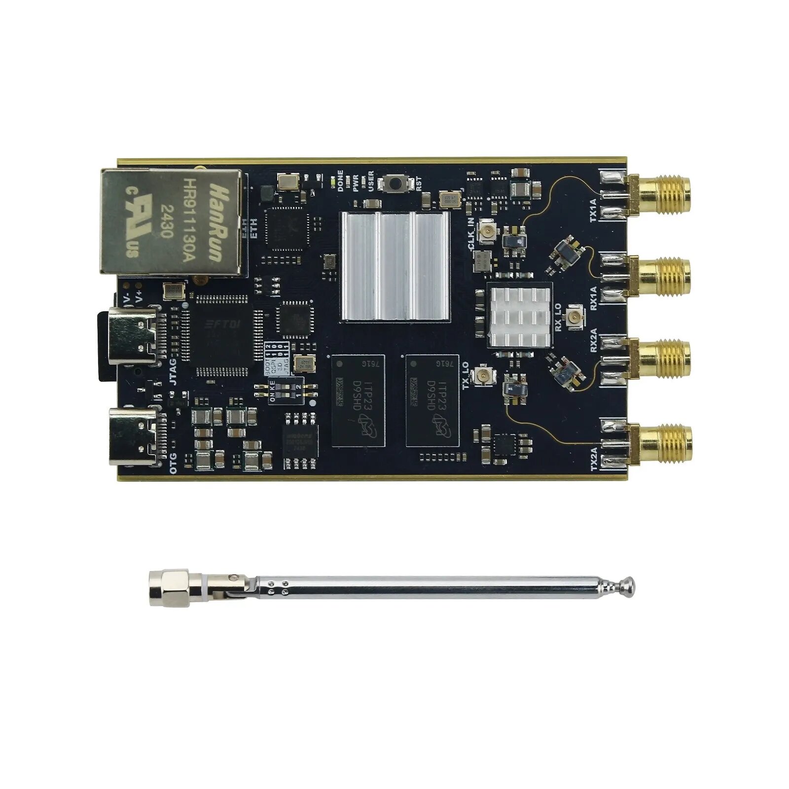 HamGeek SDR Radio Zynq7010+AD9363 7010 board w antenna