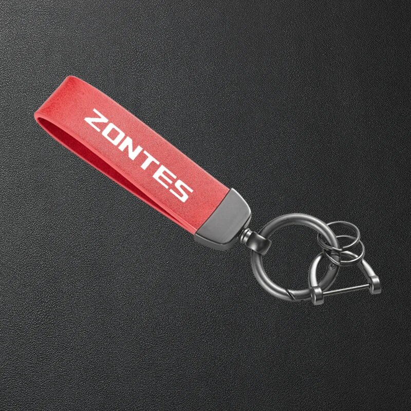 Красный брелок для ключей ZONTES (368G, 368D, 350D)