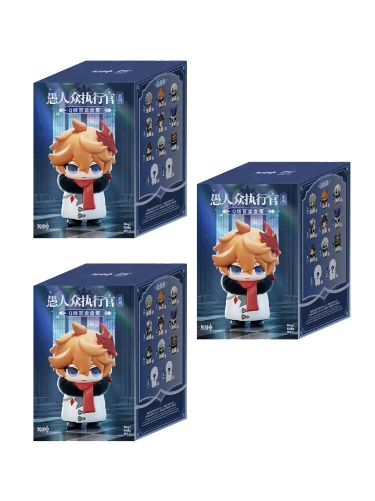 Фигурка Bandai Fatui Harbinger Blind Box, 3 шт, цвет: Random