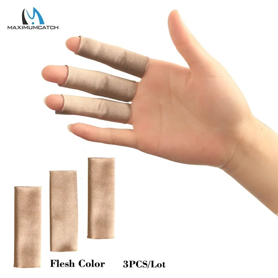 Накладки для пальцев MAXIMUMCATCH Flesh Color 3шт