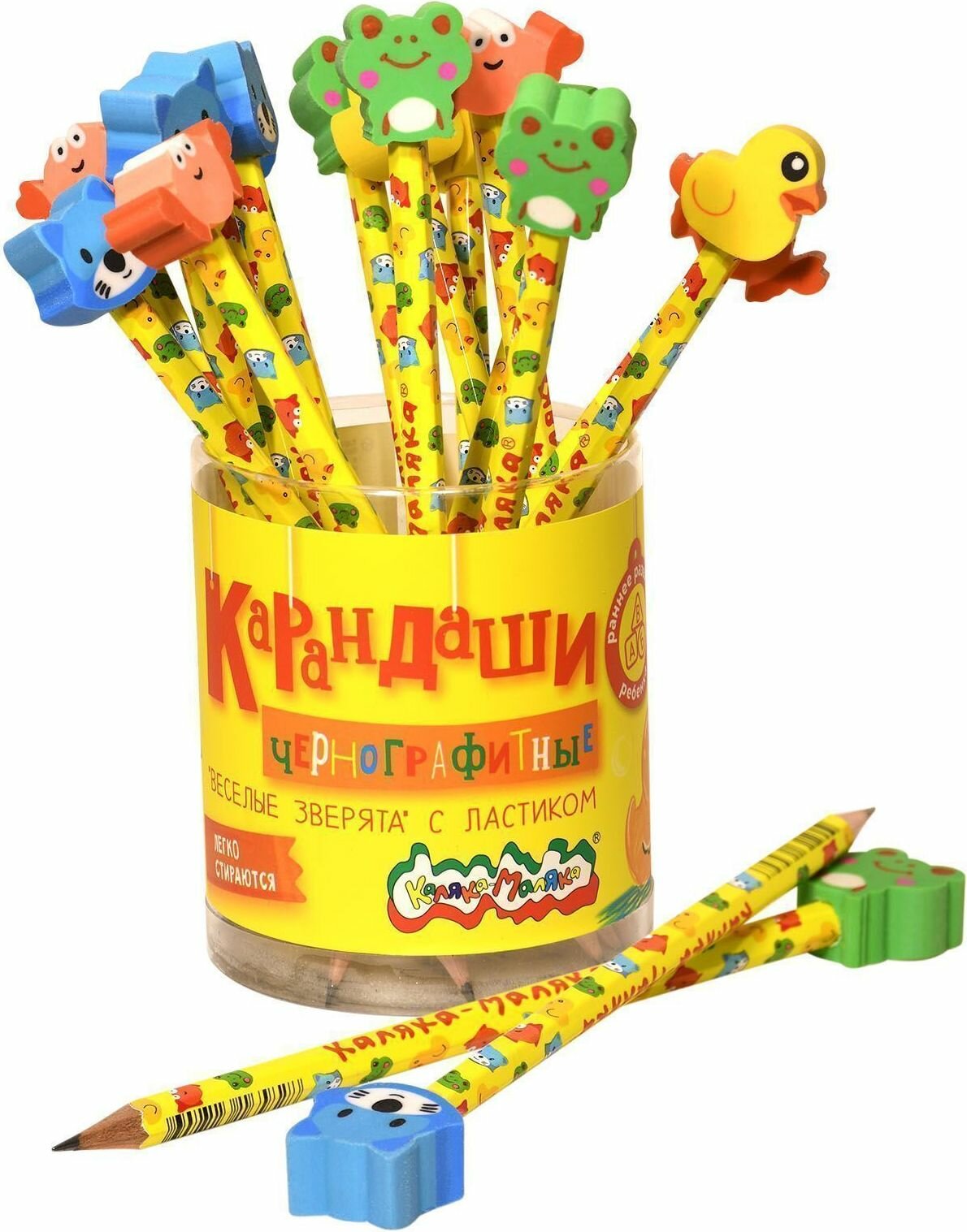 Простой карандаш Каляка-Маляка, 2B (2 Мягкий)