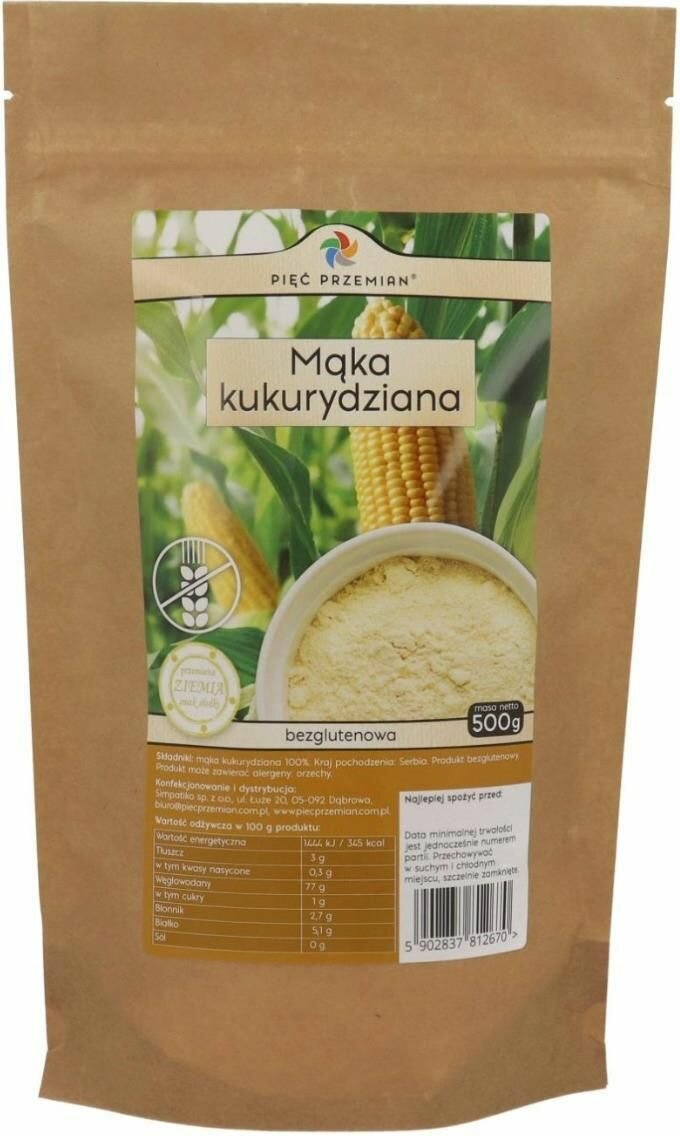 Безглютеновая кукурузная мука Piec Przemian 2 шт x 500 г