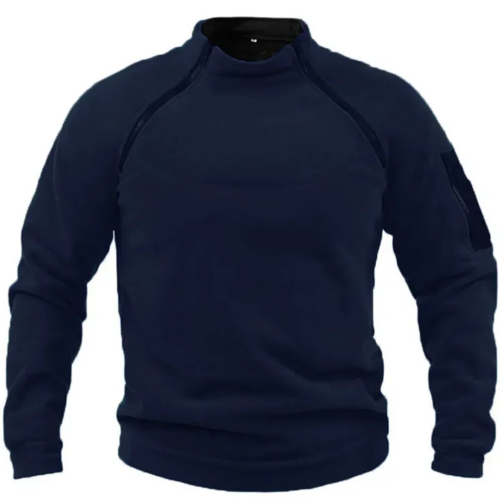 Мужская тактическая флисовая куртка Темно-синий, S, Navy