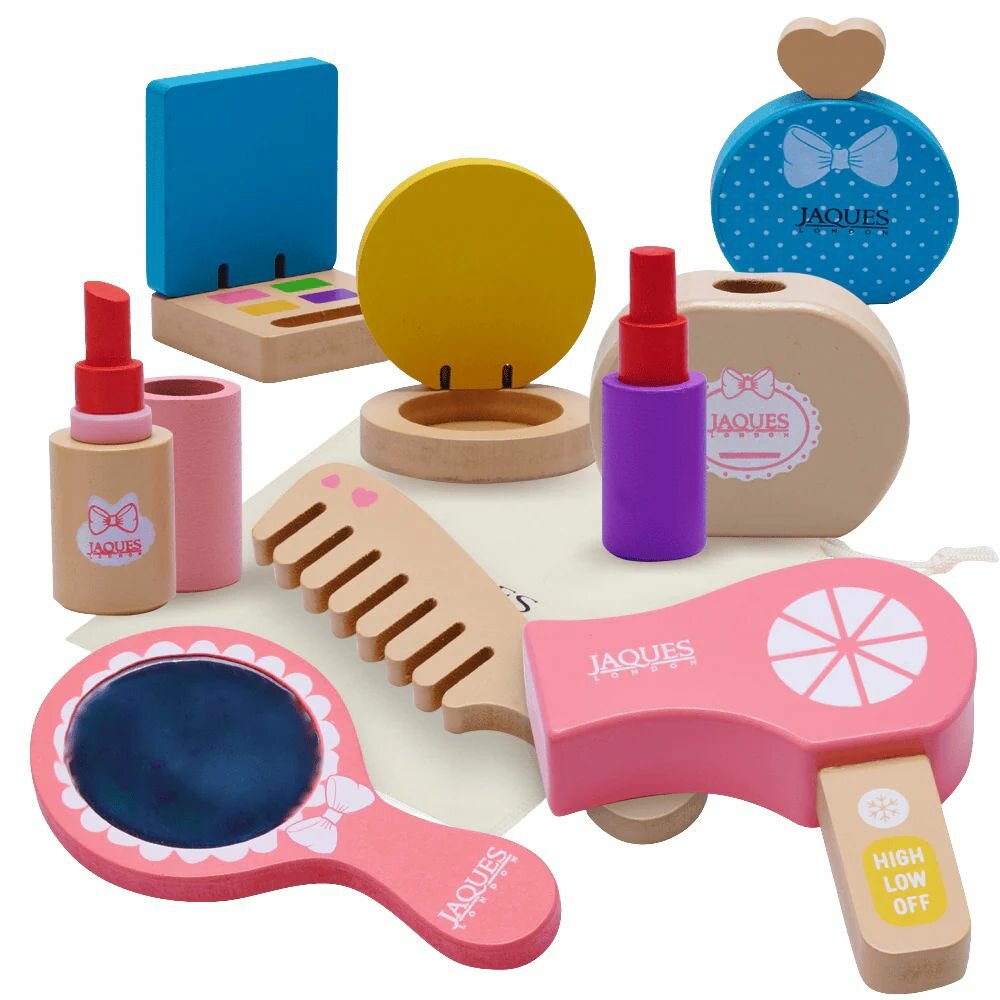 Jaques London Игрушечный набор для макияжа Wooden Makeup Set - Toy Make Up, от 3 лет