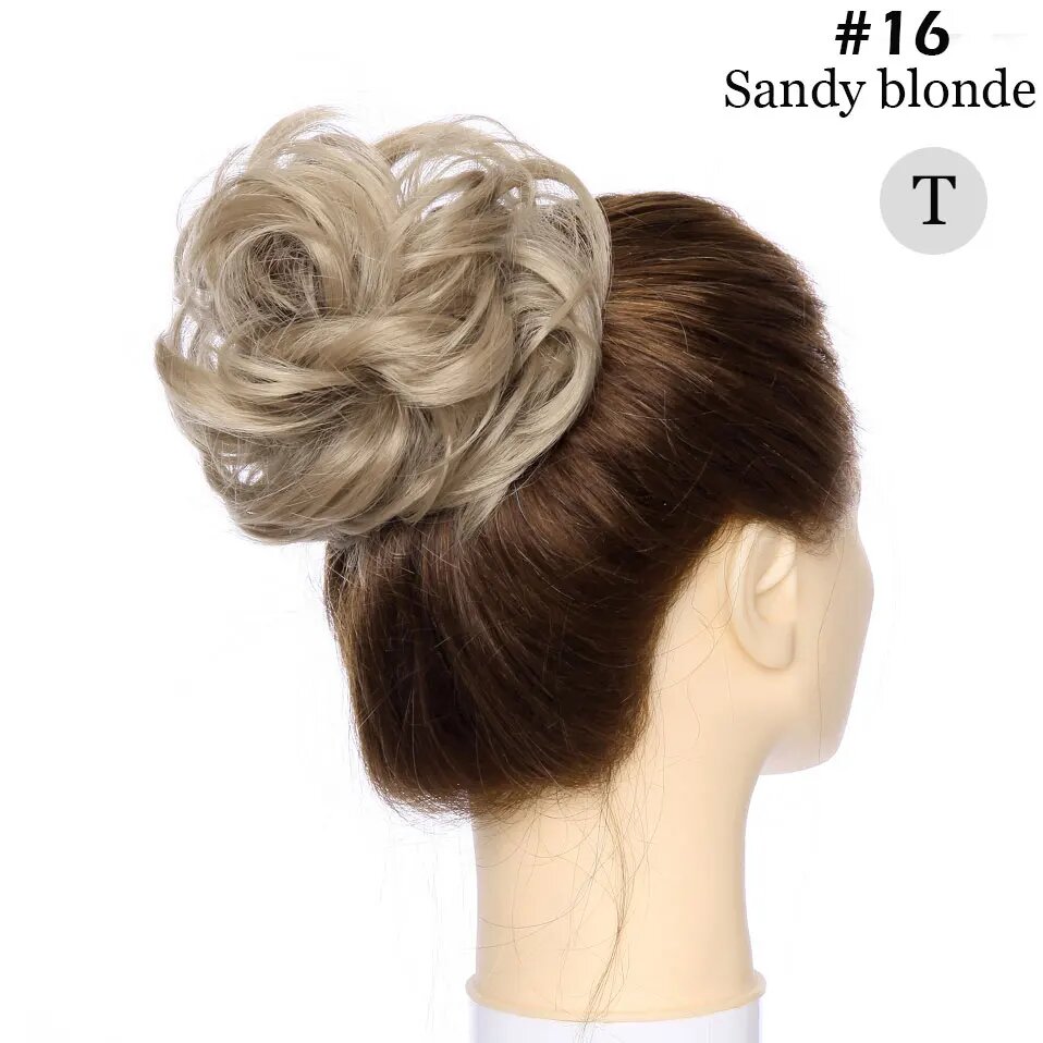 Шиньон синтетический Sandy blonde #16, Цвет: 1888-T