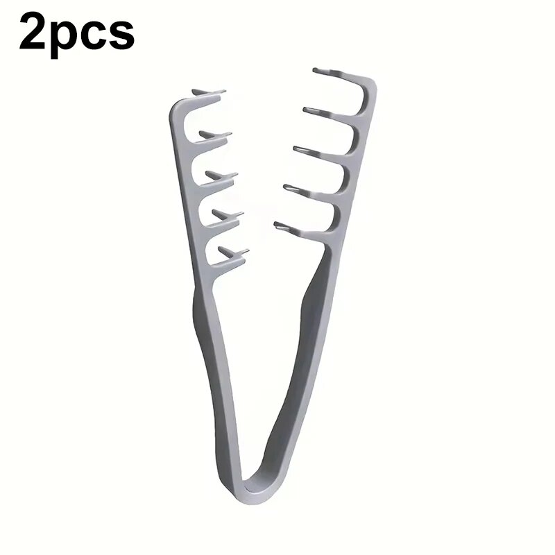 Расческа для объема волос из ABS-пластика Grey-2pcs