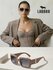 Солнцезащитные очки LABBRA, серо-коричневый