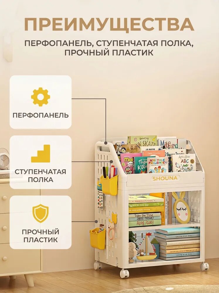 Новейший Контейнер для хранения вещей длина 30.5 см, ширина 38 см, высота 60 см.