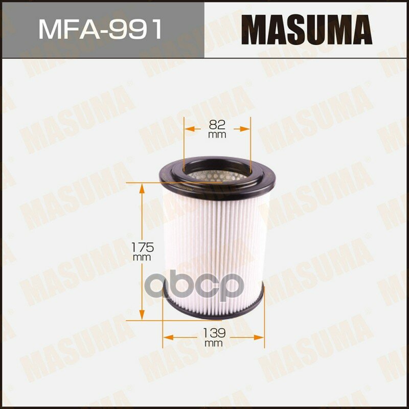 Воздушный фильтр A-868V MASUMA (1/20) Masuma арт. MFA991
