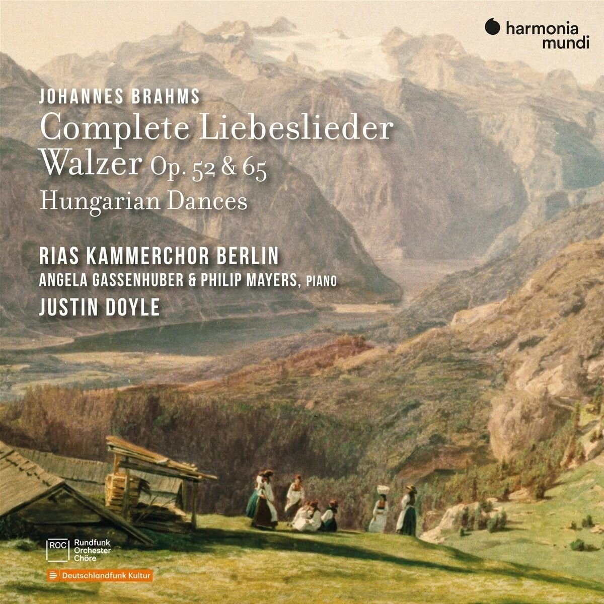 CD диск Justin Doyle - Brahms: Complete Liebeslieder Walzer, Hungarian Dances (CD) 2022, Digipack