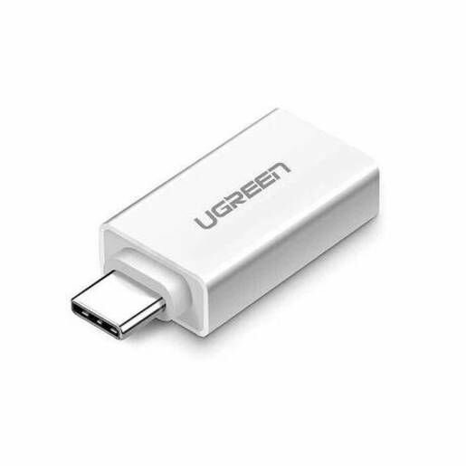 Адаптер UGREEN US173 (30155) USB-C to USB 3.0 A Female Adapter. Цвет: белый.