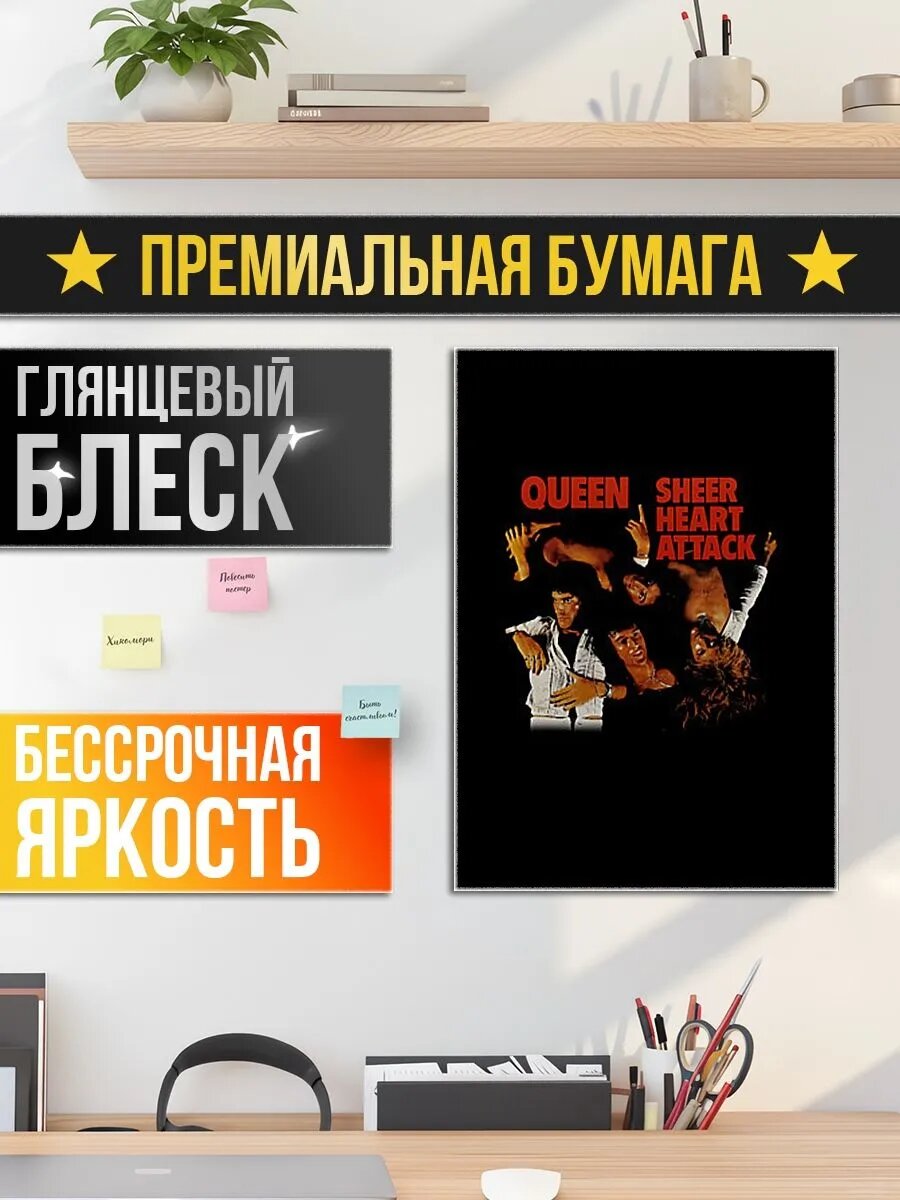 Постер на стену Sheer Heart Attack - Queen — фото 1