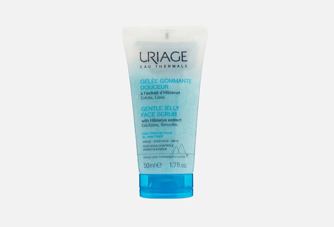 Uriage GENTLE GELLY FAСE SCRUB мягкий скраб для лица 50 мл