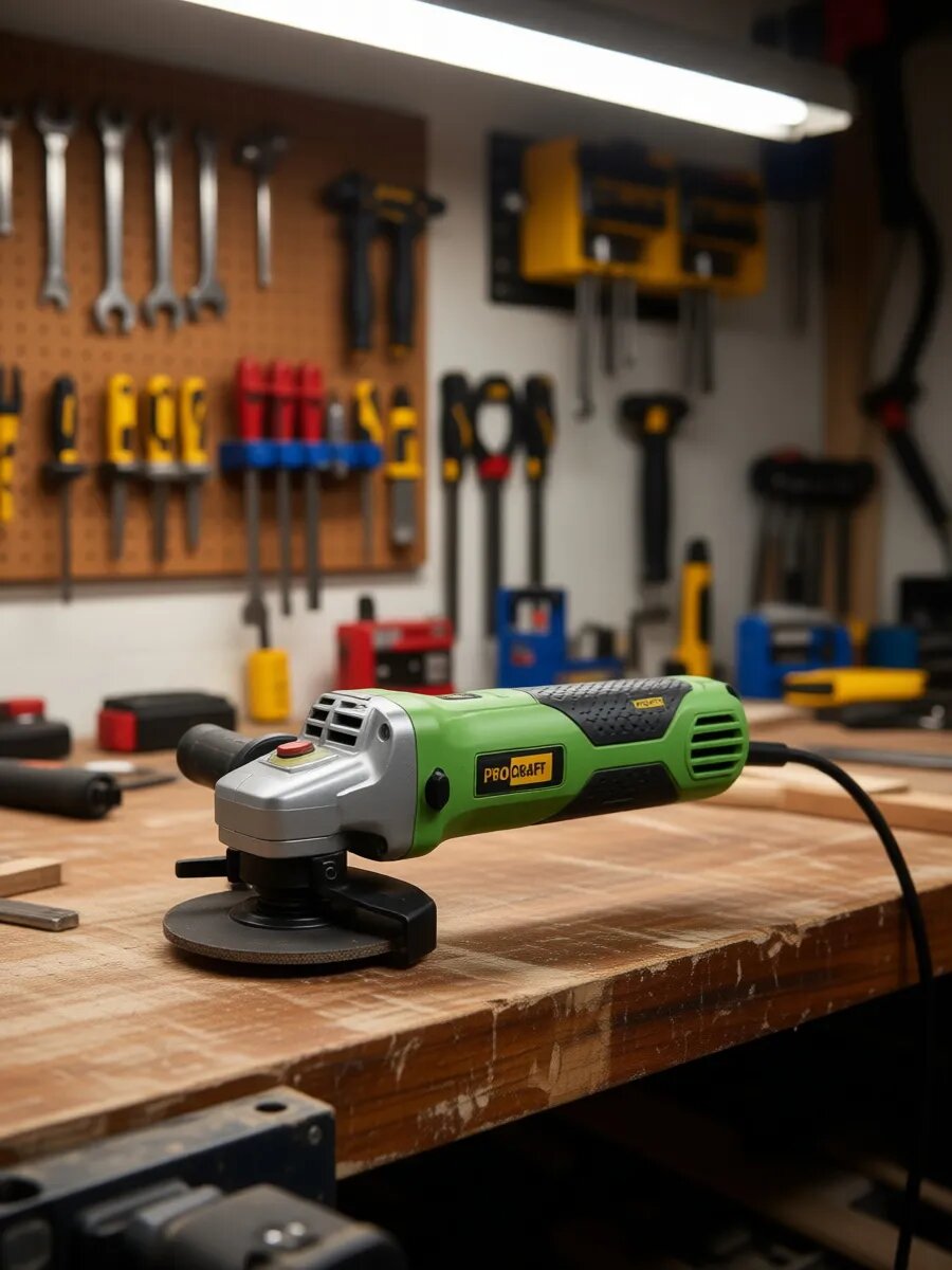 Аккумуляторная болгарка Procraft PGA12