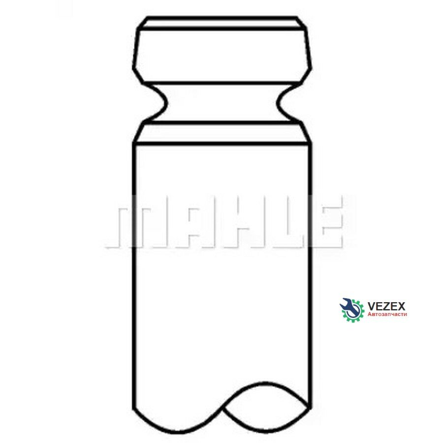 MAHLE 013VE31276000 Впускной клапан