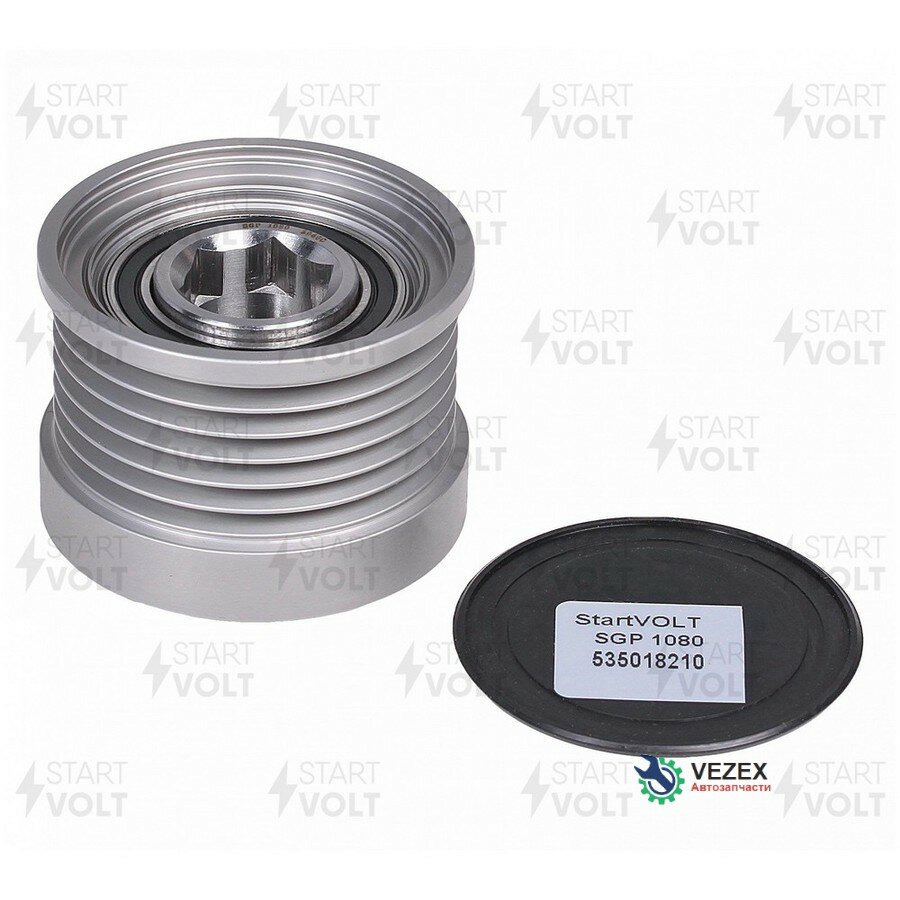 STARTVOLT SGP1080 Шкив с обгонной муфтой генер. для ам Ford Focus II (04-), Mondeo III (00-) 1.8i,2.0i (SGP 1080)