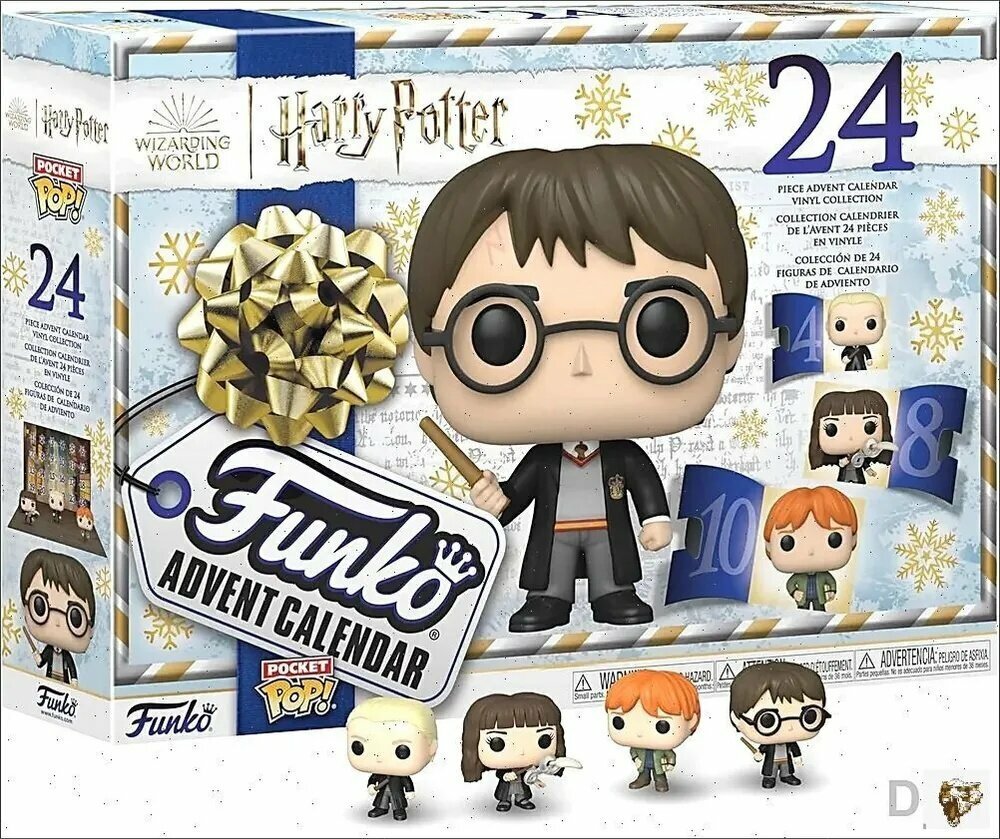 Адвент-календарь Funko Pop! Гарри Поттер праздничный, разноцветный, одного размера