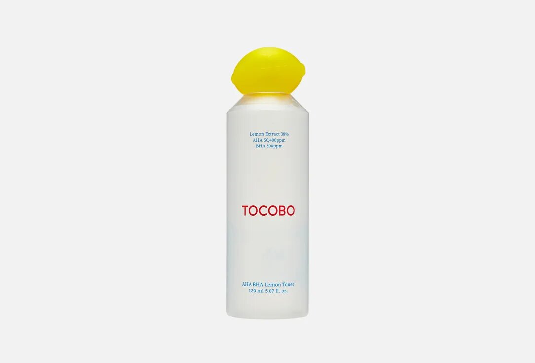 TOCOBO AHA BHA Lemon Toner Отшелушивающий тонер для лица 150мл