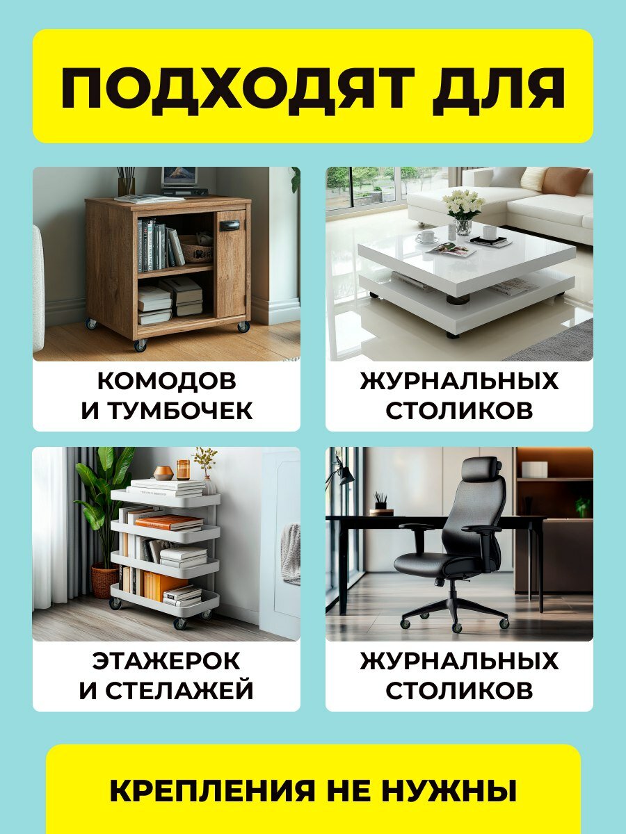Мебельное колесо — фото 1