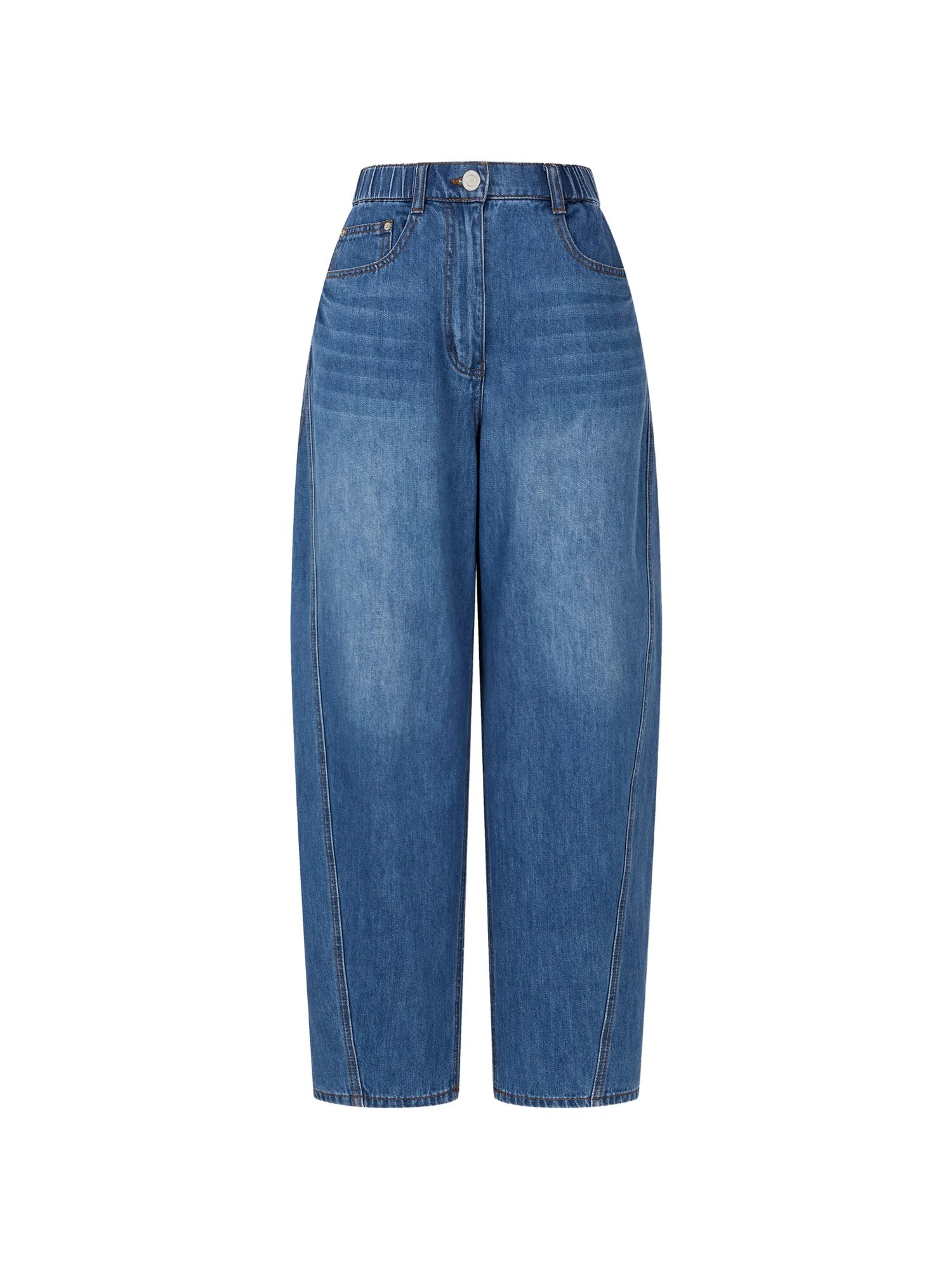 Джинсы  Curved denim jeans