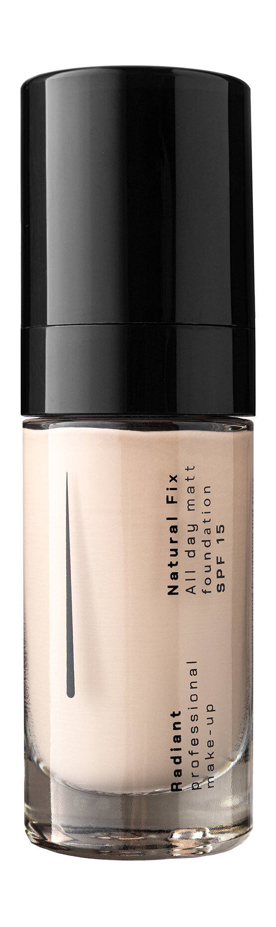 RADIANT PROFESSIONAL MAKE-UP Тональный крем Natural Fix матирующий стойкий SPF 15, 30 мл, 100 Cлоновая Кость