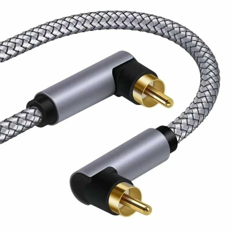 Аудиокабель USB Type-C/USB 1.1, 5 м, серый металлик