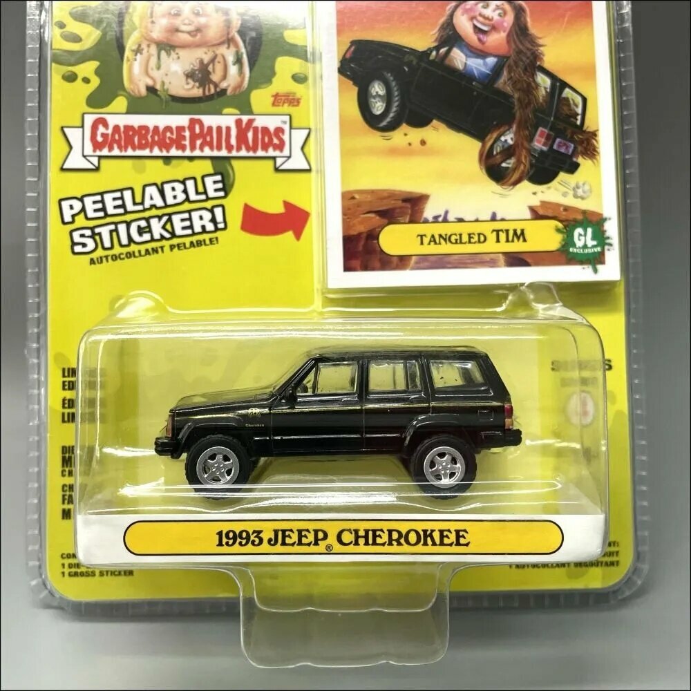 Машинка Greenlight 1:64 Alloy car model 1993 JEEP CHEROKEE